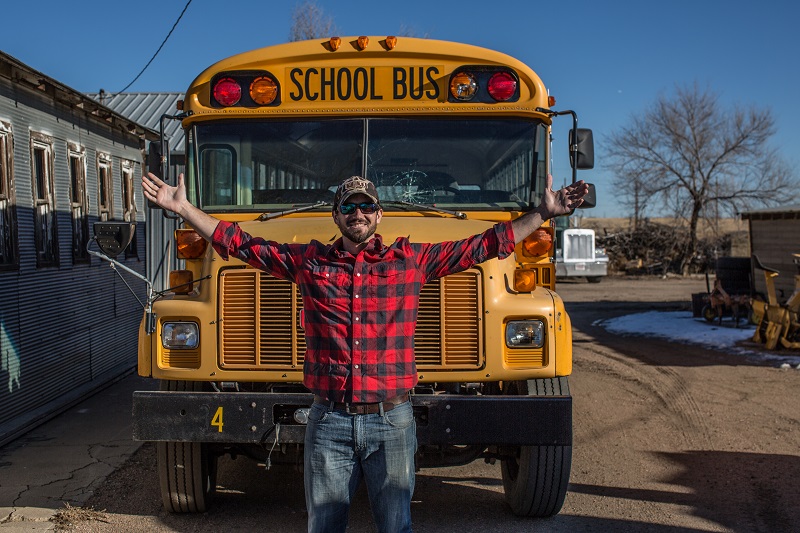 School Bus Gets Turned Into Incredible Mobile Hunting Camp - Legendary ...