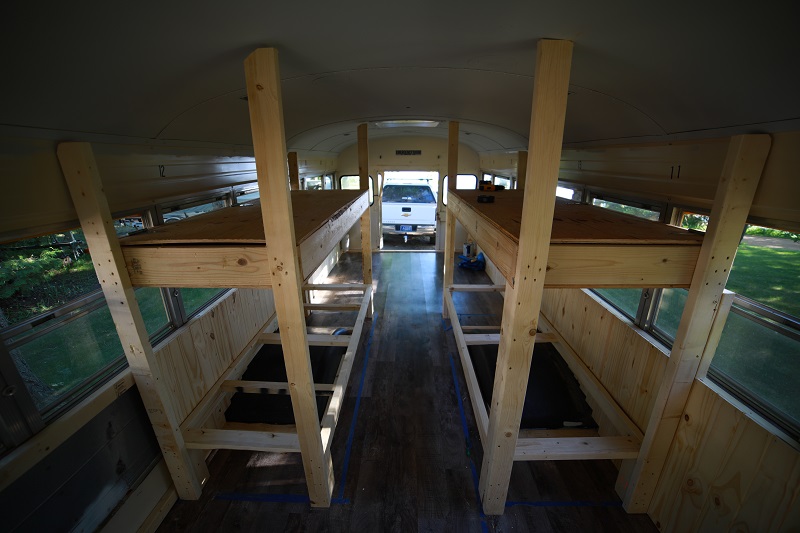 School Bus Gets Turned Into Incredible Mobile Hunting Camp - Legendary ...